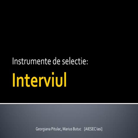 Interview and interrogation_powerpoint | PPT