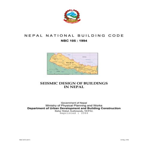 Sesmic design of building in nepal | PDF | Civil Engineering Industry ...