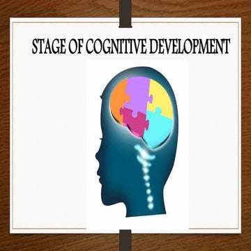STAGES OF COGNITIVE DEVELOPMENT | PDF