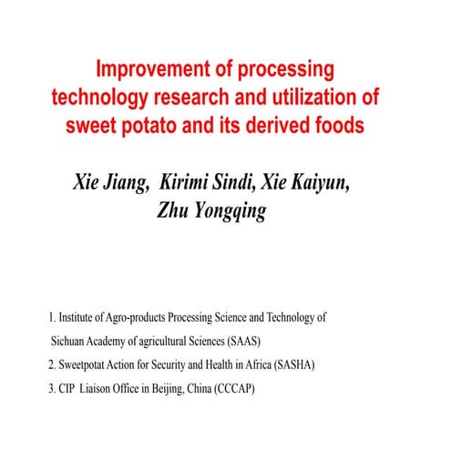 Sess09 2 jiang improvement of processing technology research and ...