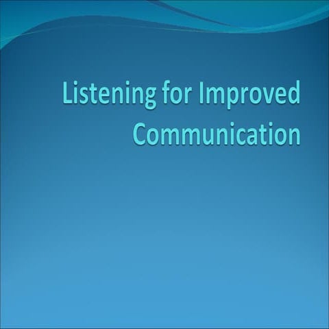 Session 10 listening ( SMS ) | PPT