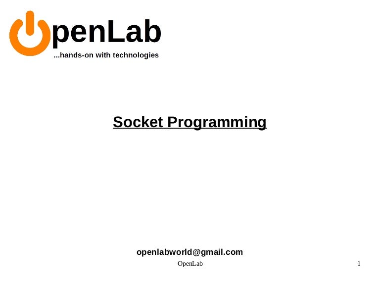 Socket Programming Using Java