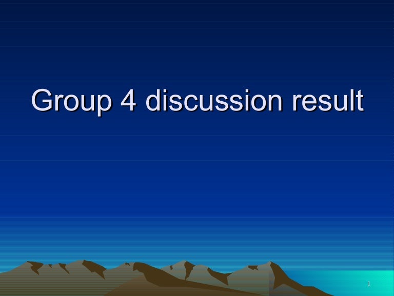 Session 2 Breakout Group 4 Discussion Results