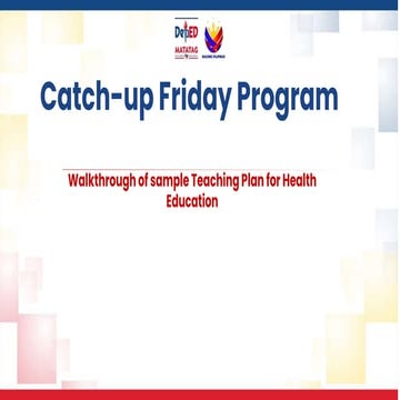 Session 2 Health presentation PowerPoint | PPTX