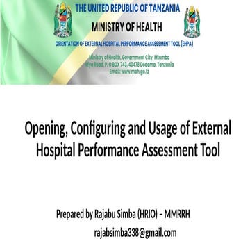 Session. User Manual for EHPA Excel Tool-PRACTICAL.pptx