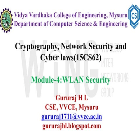 WLAN Security | PPT