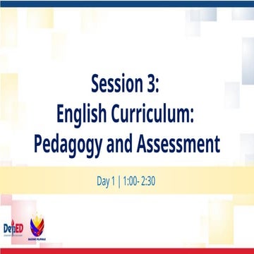 Session 5 2 Assessment Of Learning For Learners Pptx