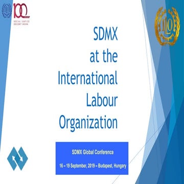 Session 6 ILO Edgardo SDMX-at-ILO pptx | PPTX | Computing | Technology & Computing