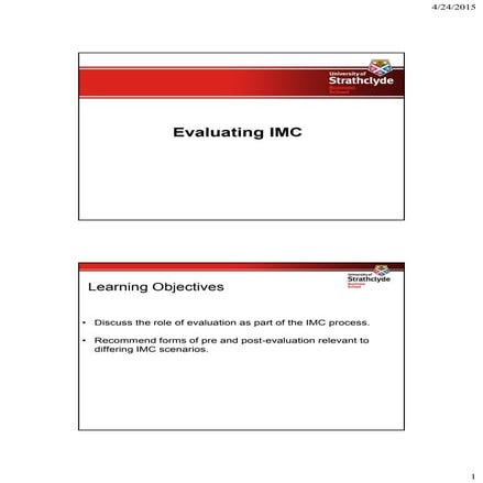 Session evaluation | PDF