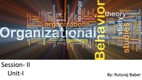 Models of Organisational Behaviour | PDF