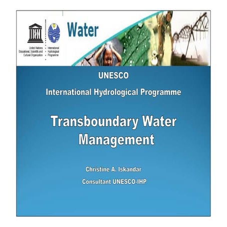 Transboundary Water Management | PDF
