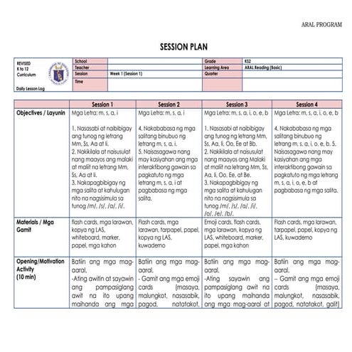 Aral-Reading-week1-Ang-Hiwaga-ng-Pulang-Payong.pptx