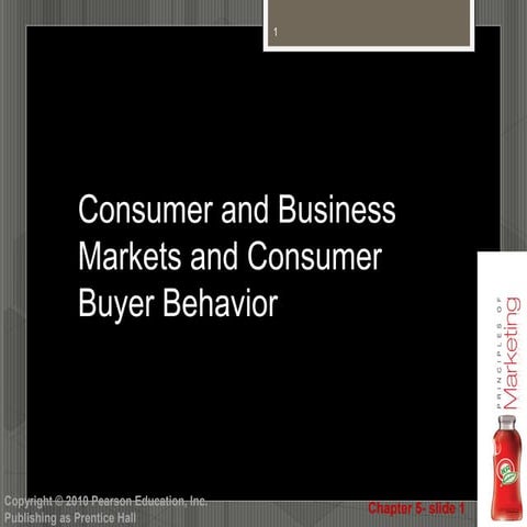 Consumer Markets and Consumer Buyer Behaviour | PPT