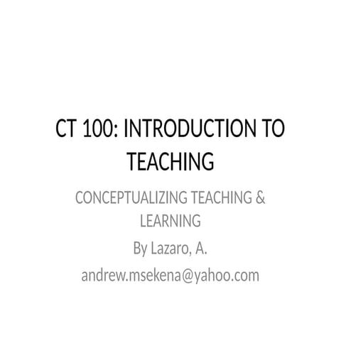 Session 04 Introduction to Teaching.pptx