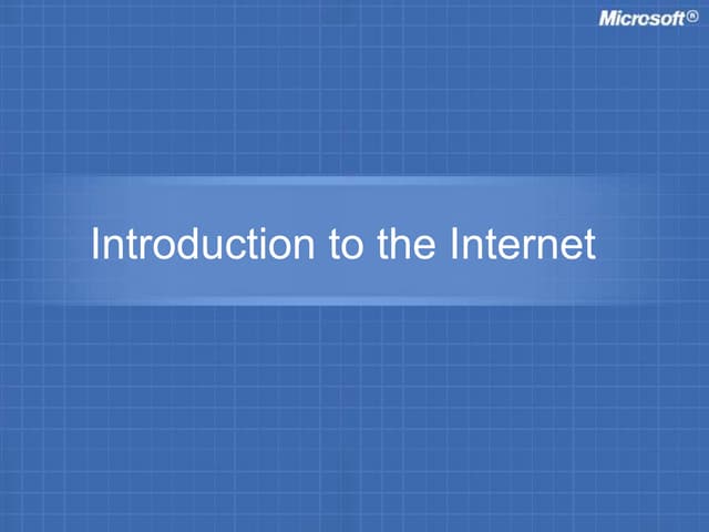 Introduction to internet | PPTX