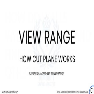 Revit View Range Tutorial Learning Revit Online | Learn Autodesk®