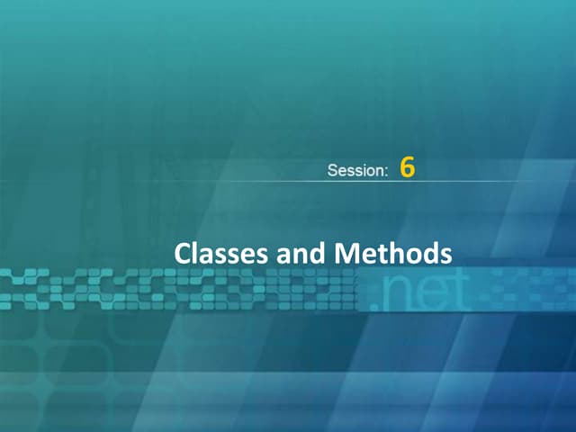 Object Oriented Programming Advanced Ppt