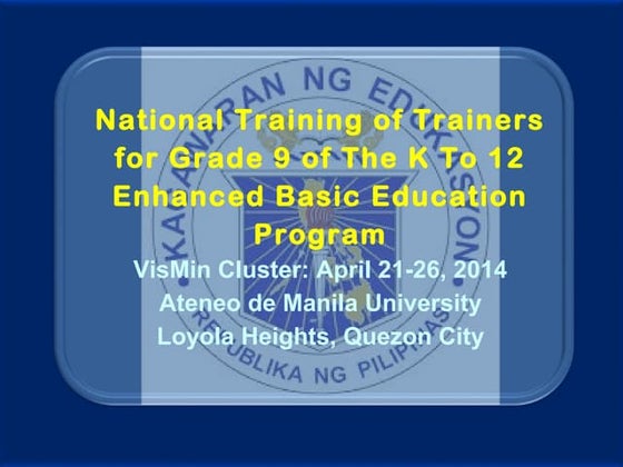 THE PROPER PROCUREMENT PROCESS OF LIQUIDATION REPORTS IN DEPED | PPTX ...