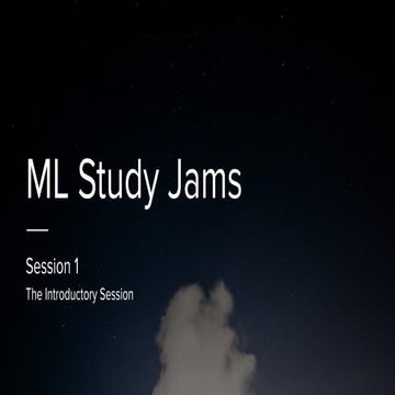 ML Study Jam - Session 1.pdf