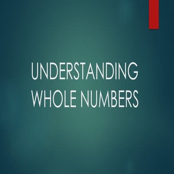 session 1.pptxUNDERSTANDING WHOLE NUMBERS | PPTX