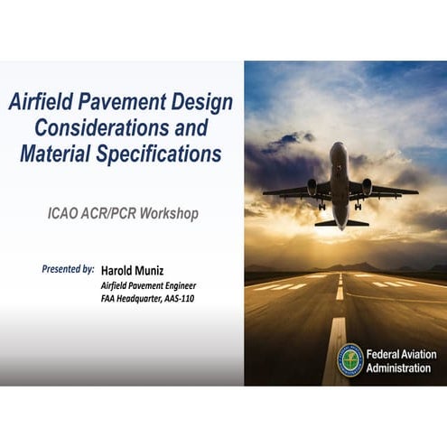 Faarfield 2. Airport pavement design software | PDF
