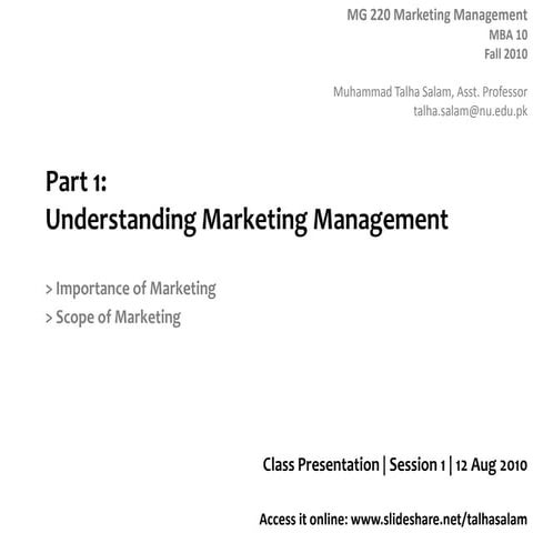 Different Types of Marketing Assignments | PPTX