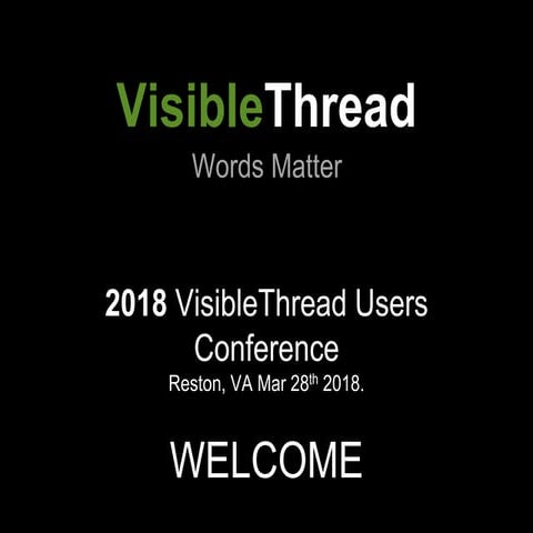 What's New in VisibleThread 3.0 | PPTX