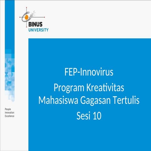 Session 10-Writing-PKM GT-FEP-Innovirus-Sesi10-1.ppt