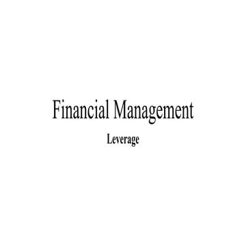 Financial and Operation Leverage Analysis.pptx