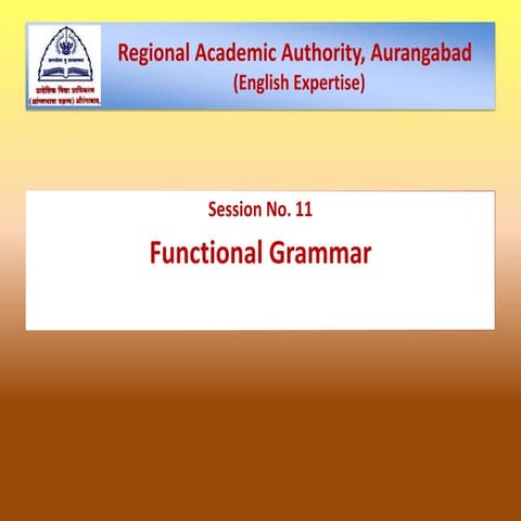 session 11 Functional grammar.ppt