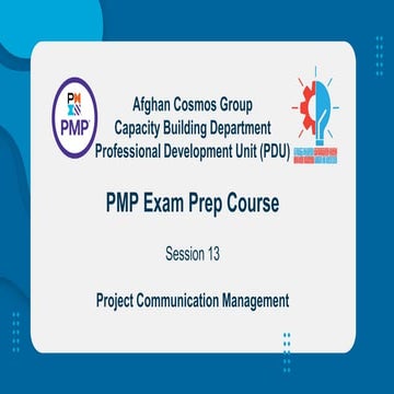 Session 13 Project Communication Management Pdf