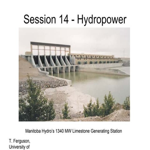 Session 14 hydropower | PPT