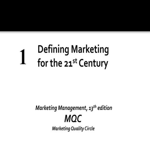 Marketing for the 21st Century | PPTX