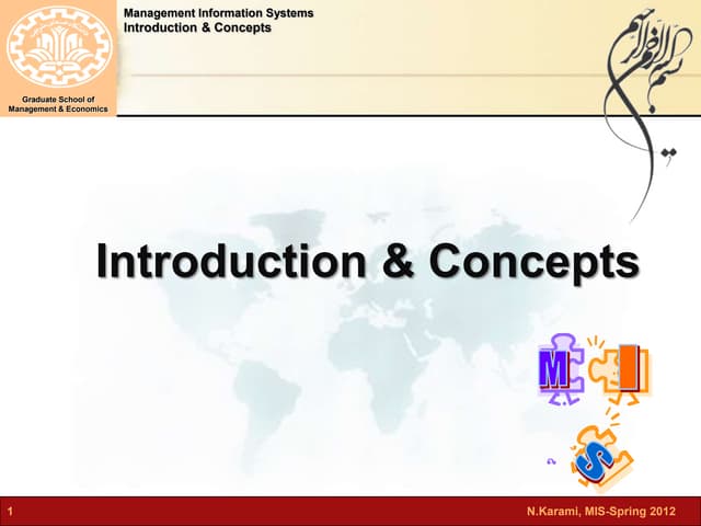 Session 1 Introduction And Concepts Ppt