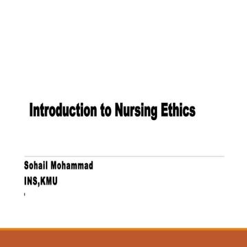 Session 1 introduction to ethics converted | PDF