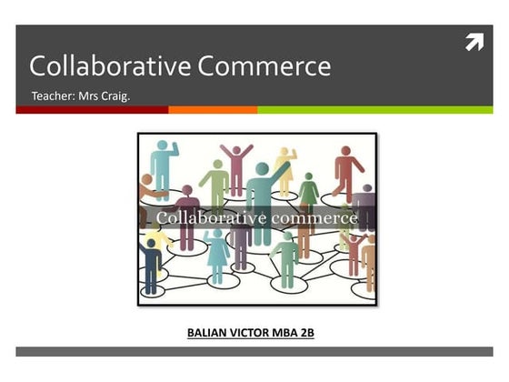 Collaborative commerce | PPT