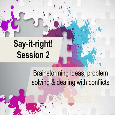 Say-it right Session 2 | PPT