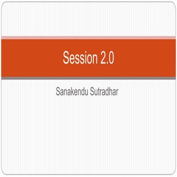 Session 2 | PPT
