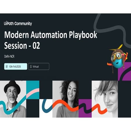 UiPath Modern Automation Playbook -Session 2 | PDF