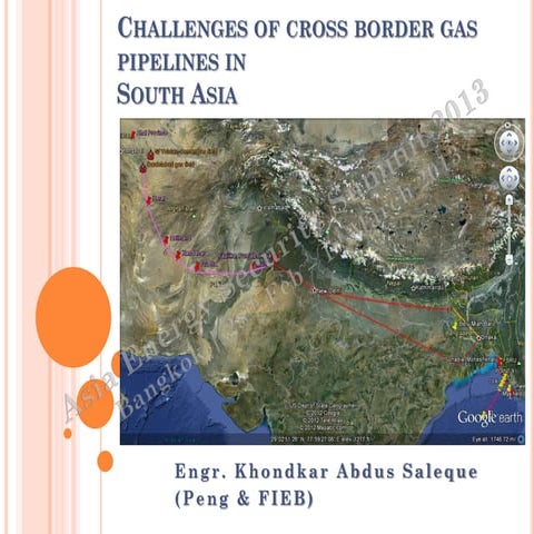 Challenges of cross border gas pipelines in South Asia | PDF