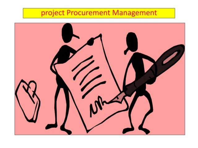 Project Procurement Management | PPTX