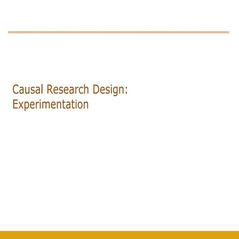 Experimental Research | PPT