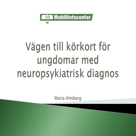 Session 22 maria almberg | PPTX