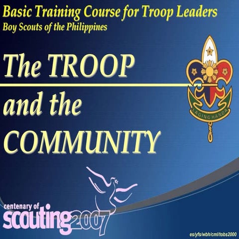 Session 24 - Scouting in the Community A.ppt