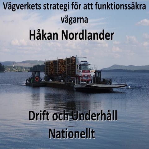 Session 29 Håkan Nordlander | PPT