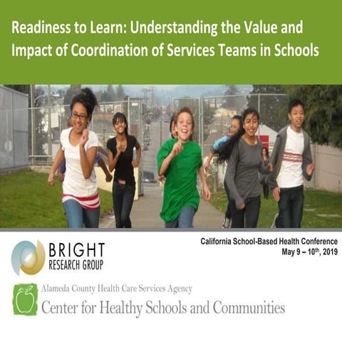 Readiness to Learn: Understanding the Value and Impact of Coordination ...