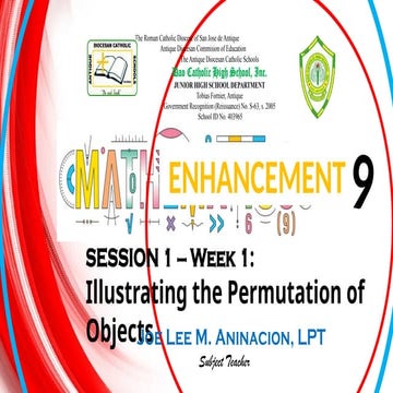 Session 2 IN mathematics enhancement ppt | PPTX