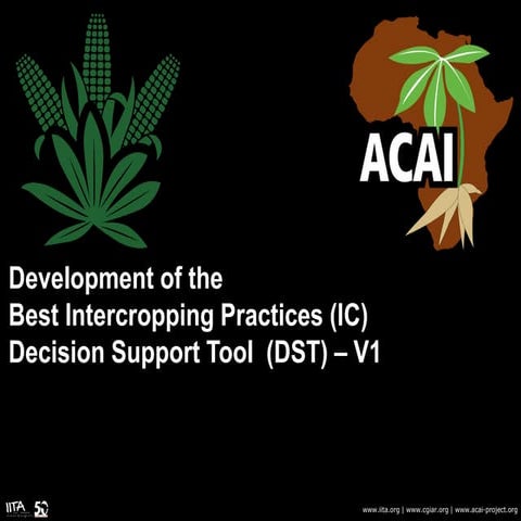 Session 2 intercropping dst | PPT