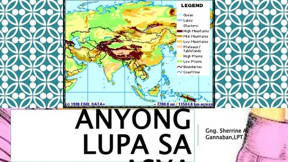 URI NG ANYONG LUPA SA ASYA | PPTX