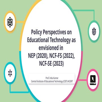 Session 2_ Policy Perspectives on Educational Technology as envisioned ...